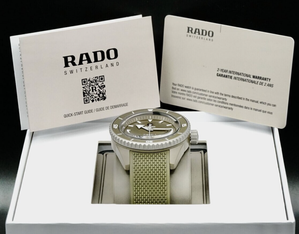 Rado Captain Cook R32130318 High-Tech Ceramic Diver-$2,200 | Amit Dev Handa