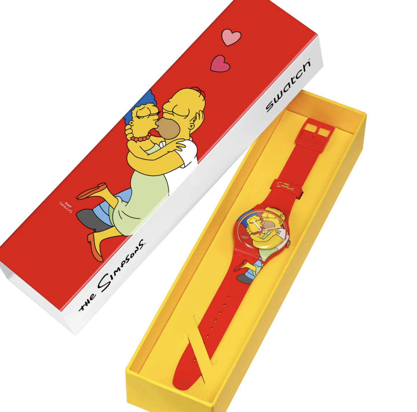 Swatch Hearts The Simpsons: Valentine’s Edition | Amit Dev Handa