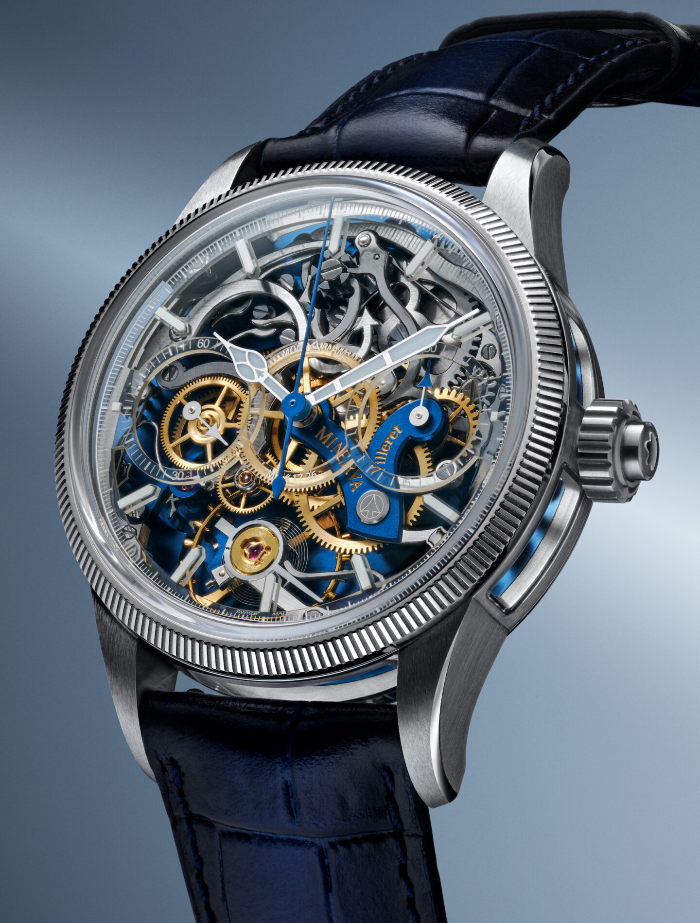 Montblanc released the 1858 Minerva Chronograph "The Unveiled" at ...