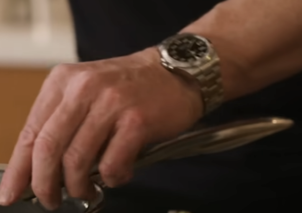 Gordon Ramsay wore a Rolex Air King while teaching Matthew McConaughey ...
