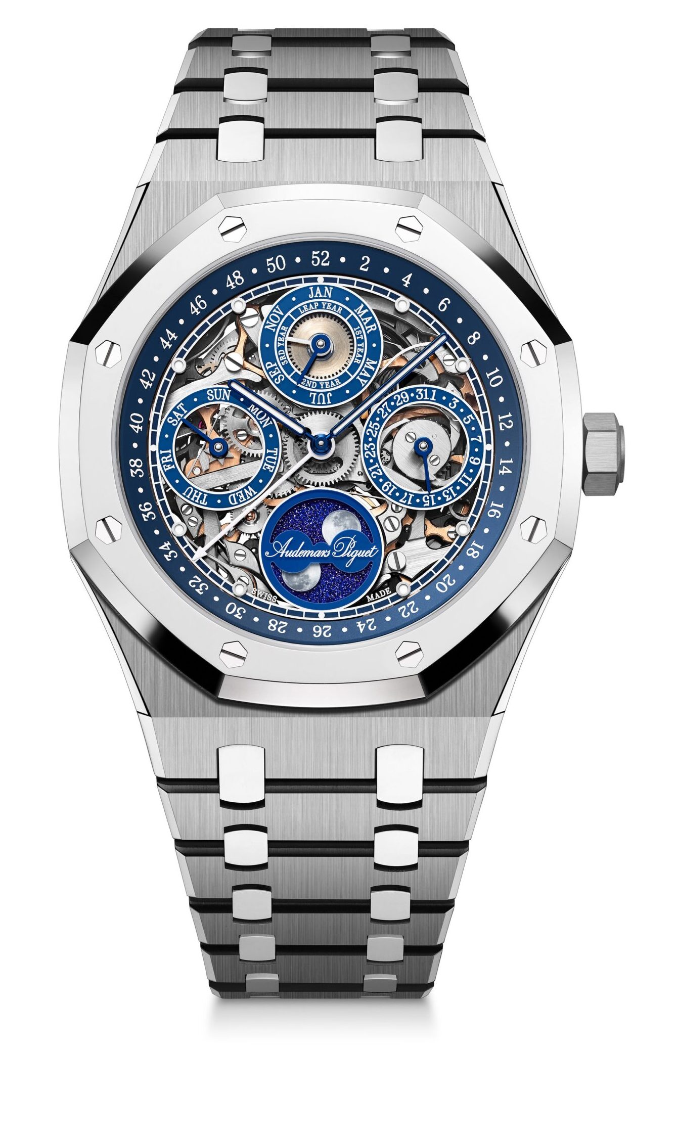 Audemars Piguet Royal Oak Perpetual Calendar Openworked "150th ...